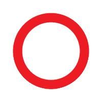 Algemeen Verbod pictogramsticker ITM Interma